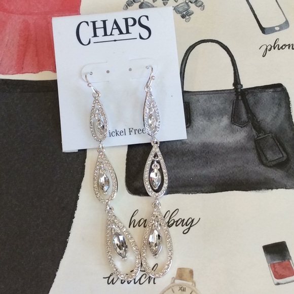 Chaps | Jewelry | Chaps Earrings New With Tag | Poshmark